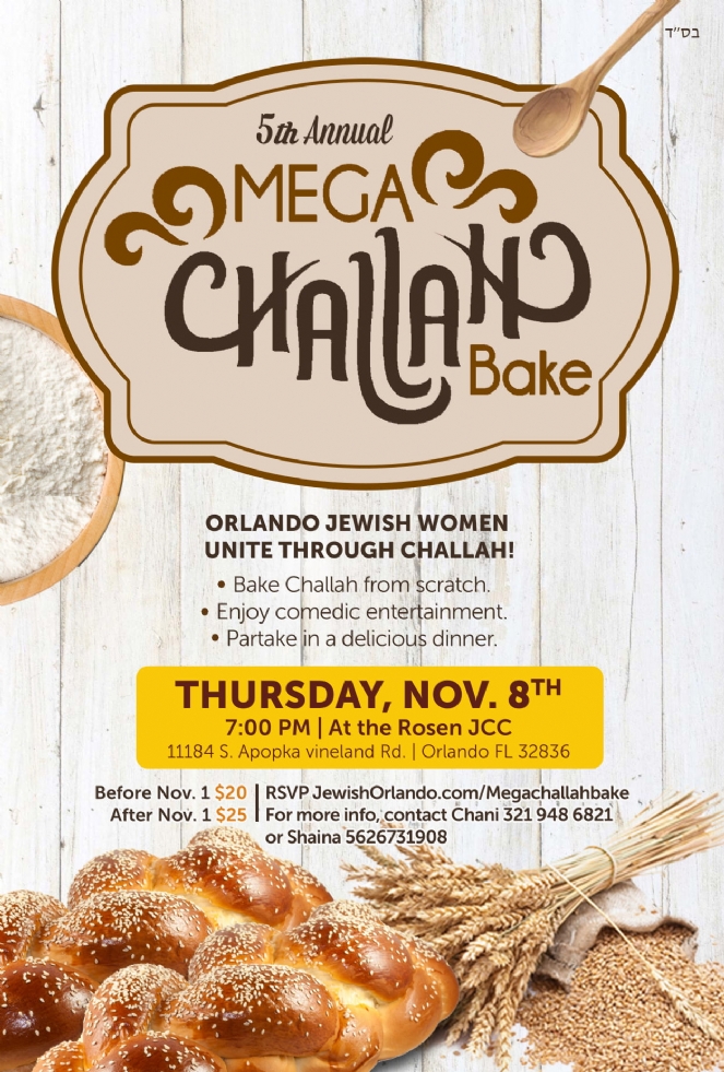 Mega Challah Bake | Mega Challah Bake | Chabad of South Orlando ...